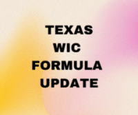 Texas WIC’s New Contract Formulas – Lone Star Family Market